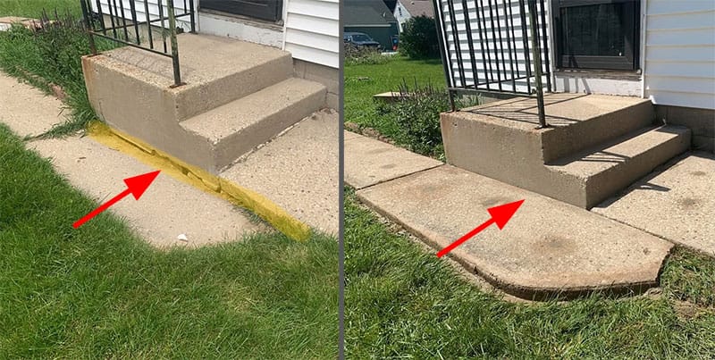 Steps Leveling | Secure, Even Concrete Steps